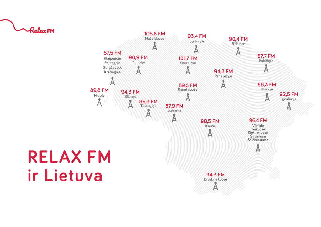 Radijo stotis Relax FM - mūsų gyvenimo muzika